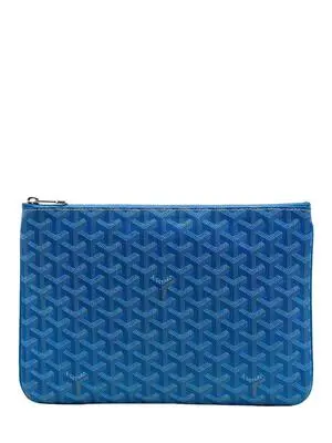 Goyard Senat Mm Clutch Bag - Blue