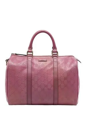 Gucci Gucci GG Imprime Joy Boston Bag Brown