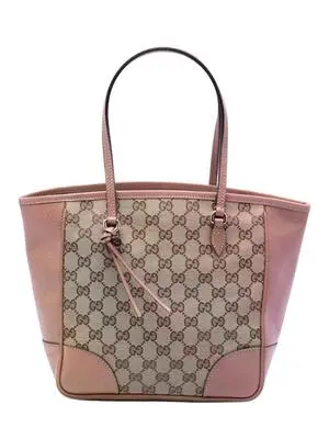 Gucci Gg Canvas Bree Tote Bag - Neutrals
