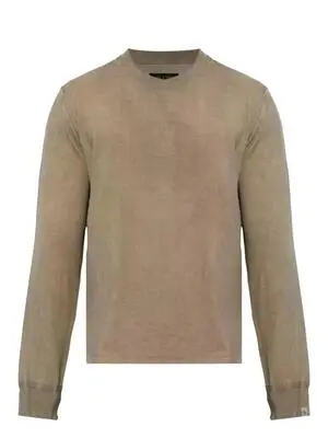 Rag & Bone Crew Neck Long Sleeve Sweater - Neutrals