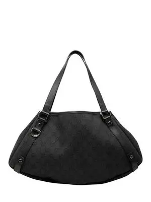 GUCCI Gucci GG Denim Abbey D-Ring Tote Bag