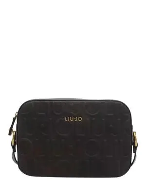 Liu Jo Logo Embossed Crossbody Bag - Brown