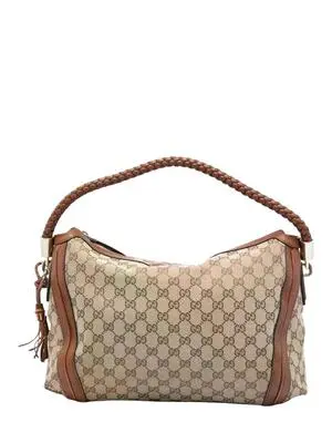 GUCCI Gucci GG Canvas Bella Shoulder Bag