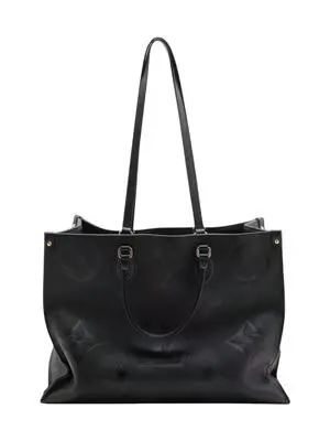 LOUIS VUITTON 2020 Monogram Empreinte Onthego Gm Satchel - Black