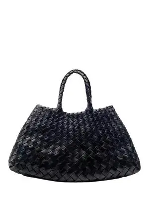 Dragon Diffusion Santa Croce Woven Tote Bag - Black
