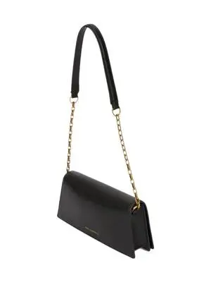 Karl Lagerfeld Mini K/autograph Flap Shoulder Bag - Black