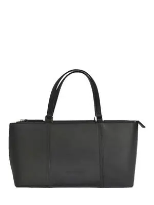Burberry Leather Tote Bag - Black