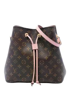 LOUIS VUITTON Monogram Neonoe Mm Bucket Bag - Brown