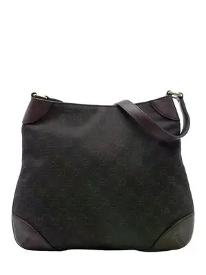 GUCCI Gucci GG Monogram Denim Shoulder Bag