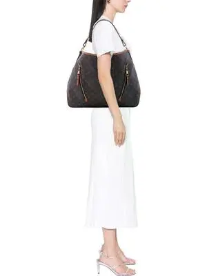 LOUIS VUITTON Monogram Delightful Gm Hobo Bag - Brown
