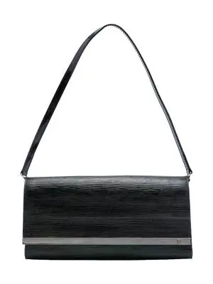 LOUIS VUITTON Electric Epi Sevigne Shoulder Bag - Black