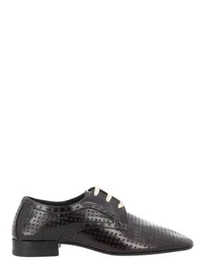 Dries Van Noten Leather Loafers - Black