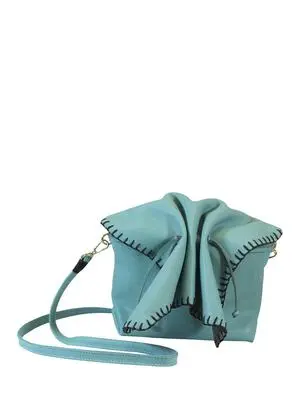 Carlos Falchi Carlos Falchi Butterfly Leather Bag Black/blue