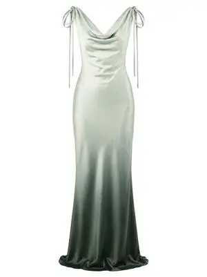 LOLAM Beatrice Ombre Gown - Green