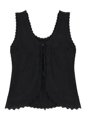 MUCHE & MUCHETTE Cannes Top - Black