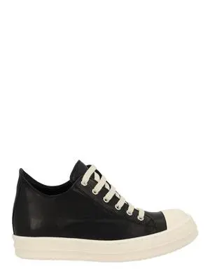 Rick Owens Lace Up Sneakers - Black