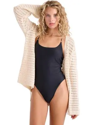 Volcom Go Go Wrap Cardigan - Oat
