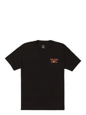 Volcom Stone Talon Workwear Short Sleeve Tee - Black
