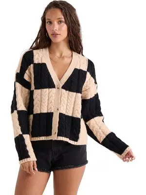 Volcom Check You Sweater - Bone