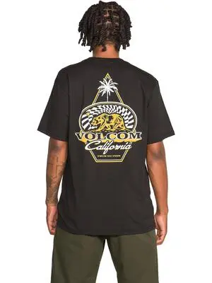 Volcom Golden Bear Short Sleeve Tee - Black
