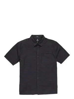 Volcom Glasnow Short Sleeve Shirt - Black