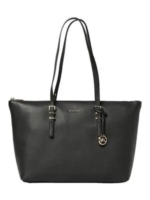 Michael Kors Leather Tote Bag - Black