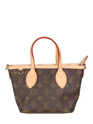 LOUIS VUITTON Monogram Canvas Neverfull Bb Top Handle Bag - Brown