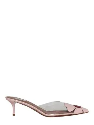 Alaïa Bloom Mules - Pink