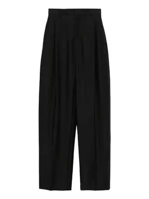 Wardrobe.NYC Tailored Mid Rise Trousers - Black