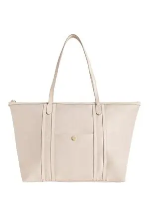 Harrods Nylon Jetsetter Tote Bag - Neutral