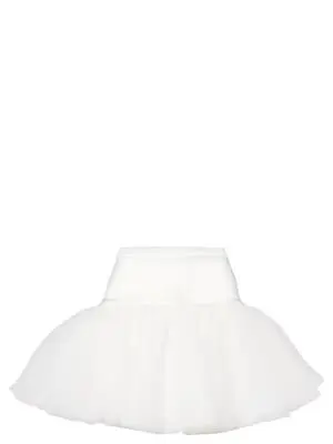 VIVIENNE WESTWOOD Bridal Joe Tulle Petticoat Mini Skirt - Ivory