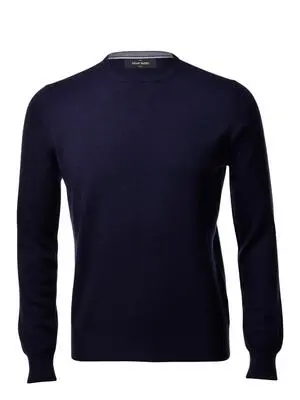 GRAN SASSO Crewneck Knitted Jumper - Black