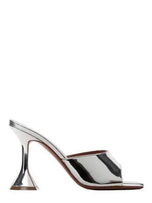 Amina Muaddi Lupita 95 High-heeled Sandals - Silver