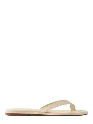 AEYDĒ Aeyde Melody Leather Flip-Flops