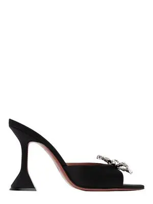 Amina Muaddi Rosie High-heeled Sandals - Black