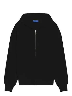 Zadig&Voltaire Camille Cashmere Zip-up Hooded Cardigan - Black