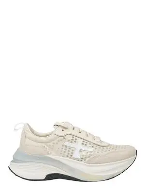 Premiata Hill" Sneakers - Beige