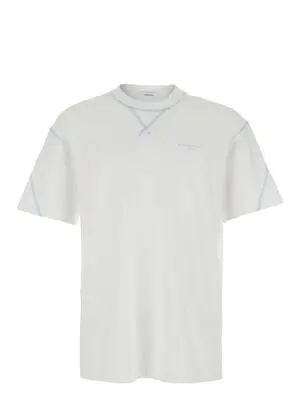 Givenchy 100% Cotton Logo T-shirt For - White