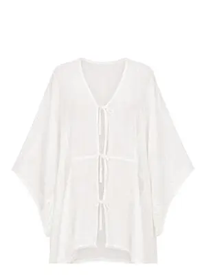 MUCHE & MUCHETTE Ishaan Kimono - White