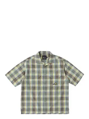 NEW BALANCE Mt1996 Short Sleeve Shirt Asia Sizing - Dark Moss