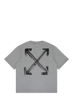 Off-White Chalk Arrow Fit T-shirt - Heather Grey