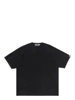 A BATHING APE Garment Dye One Point Relaxed Fit T-shirt - Black