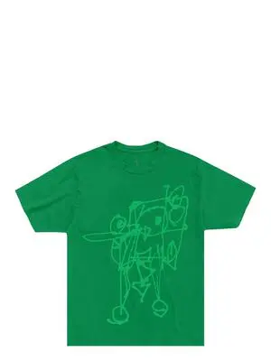 TRAVIS SCOTT X Spongebob Doodlebob T-shirt - Green