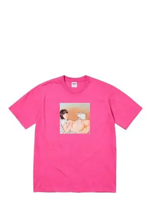 Supreme Mouse T-shirt - Fuchsia