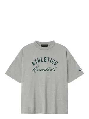 Fear Of God Fear Of God Essentials Athletics 90s T-shirt 'concrete Heather' Concrete Heather