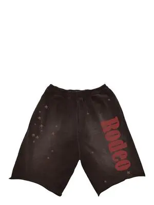 SP5DER X Travis Scott "days Before Rodeo" Shorts - Brown