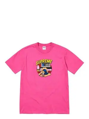 Supreme Bedroom T-shirt - Fuchsia