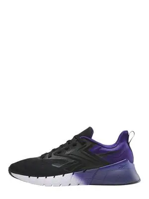 REEBOK Nano Gym Athletic Sneakers - Black/purple/white