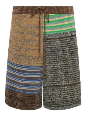 MAISON MARGIELA Patchwork Knit Shorts - Multi