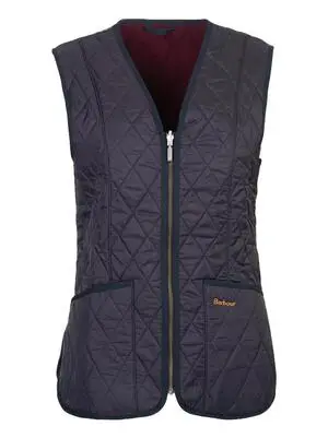 Barbour Quilted Zip-up Gilet - Black